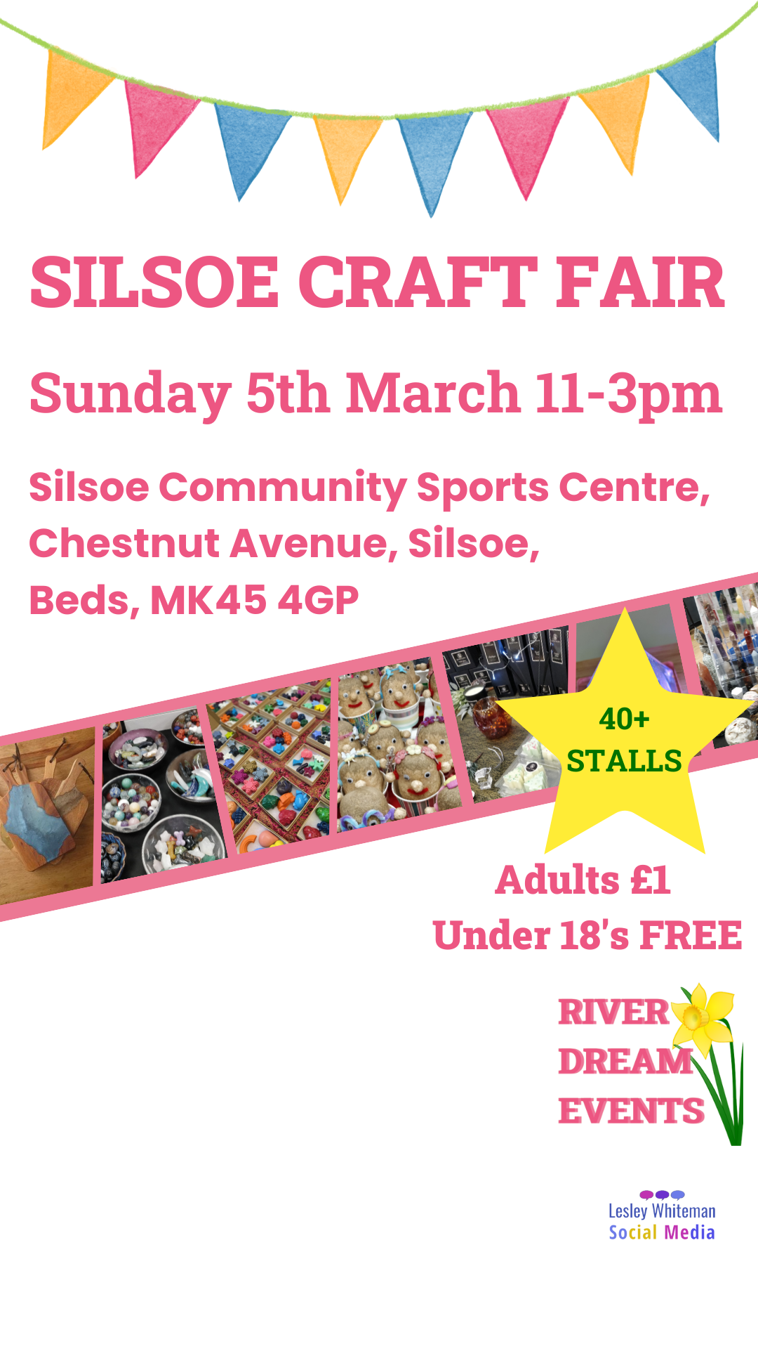 Silsoe Craft Fair graphics - River Dream Events